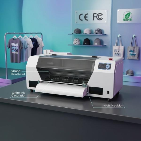 Quality KECAI DTF Printer A3 XP600 Versatile Direct to Film Transfer Printer for Cotton Polyester Leather Fabric Printing Solution for sale