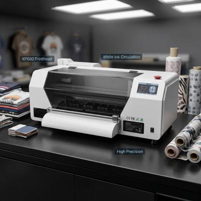 China KECAI Multi Function Printing Machine XP600 Vivid Color Fast Delivery A3 DTF Printer for Soft Touch Fabric Material Bundle for sale