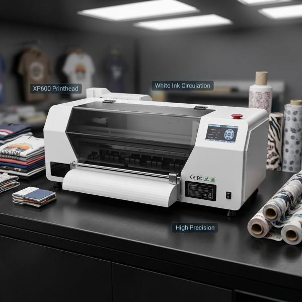 Quality KECAI Multi Function Printing Machine XP600 Vivid Color Fast Delivery A3 DTF Printer for Soft Touch Fabric Material Bundle for sale
