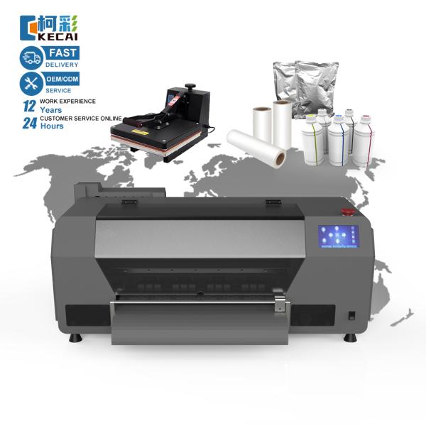 Quality KECAI Newest Single Head Xp600 Cheap Dtf Printer with Touch Screen 30cm XP600 Printer T-shirt Dtf Printer Printing Machine for sale