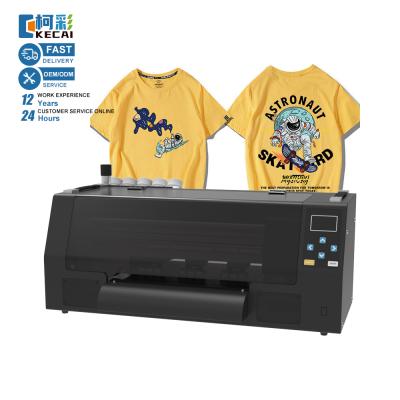 China KECAI Easy to Operate Commercial DTF New XP600 Printhead 30 cm Pet Film Tshirt Printing Machine A3 Dtf Printer for sale