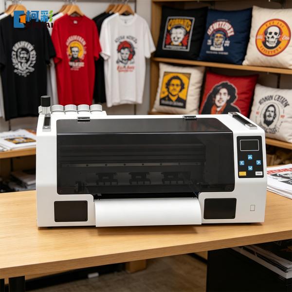 Quality KECAI 12inch New Digital Imprimante Dtf A3 Pet Film T Shirt Textile Printing Machine Offset Latest DTF Printer for All Fabric for sale