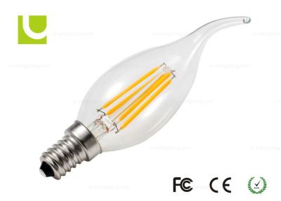 China High power Industrial 4W C35 Candle Dimmable LED Filament Bulb CE / ENEC for sale