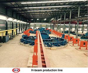 High frequency welding light h-beam product line