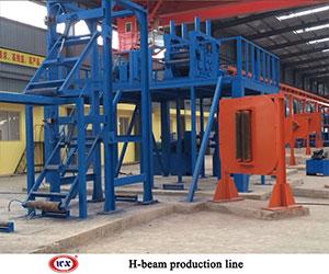 High frequency welding light h-beam product line