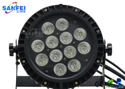 China LED 12pcs * 10W 4 in 1 Waterproof Par Light With Aluminium Alloy Material for sale