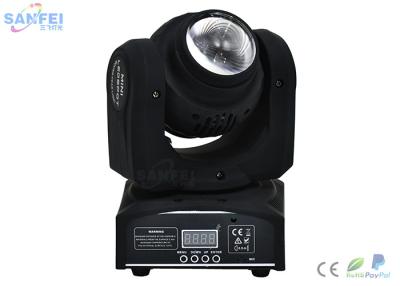 China Double Heads*10W LED Moving Head Light for night club mini led wash RGBW color for sale