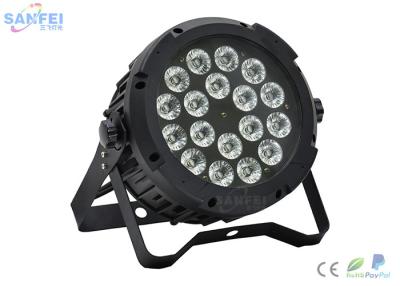 China LED 18PCS*10W RGBW 4in1 Waterproof PAR Light for wedding events 5in1 / 6in1 for sale