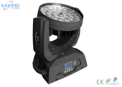 China Dust Protect Zoom Moving Head Light / LED Wash Lights With Rainbow Effect for sale