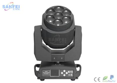 China Mini Bee Eye Moving Head Beam , 7pcs Honeycomb Light Fixture 55 CH for sale