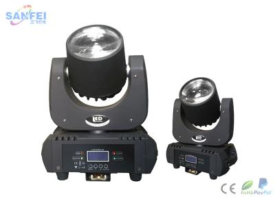 China DMX Mini LED Moving Head Light 60W 250V , Stage Wash Lighting for sale
