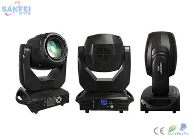 China White 150 W LED Spot Moving Head Light / 7 Rotation Gobos + 8 Colors for sale
