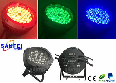 Cina Può all'aperto/20 di parità principale in1 di Ip65 54pcs 3w 3 - luci della fase principali zoom 60° in vendita