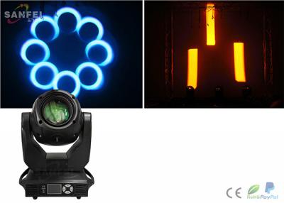 China 150w RGBW Spot LED Beam Moving Head Light High Brightness 16ch Gobo Zoom for sale