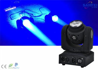 China Double Heads 10W LED Spot  /4*10w Led RGBW Wash Beam Moving Head Light for sale