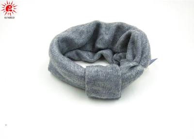 China Faixa elástica cinzenta unisex personalizada da tela, cabelo Scrunchies à venda