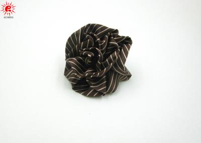 China Customized Volumizing Hair Scrunchies With Flower , Hair Scrunchy for sale