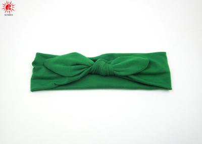China Faixa elástica verde com Bowknot, faixa da tela da forma das crianças à venda