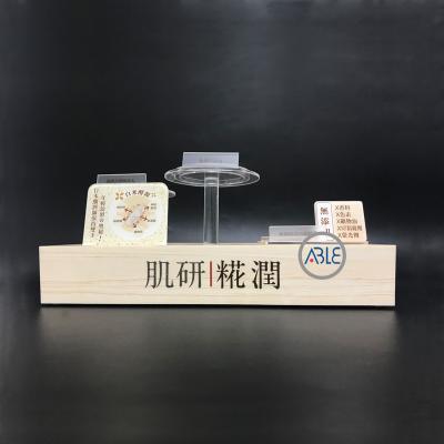 China Custom Acrylic Cosmetics Display Stand Shopping Mall Exclusive Stores Use High Quality Acrylic Display Stands for sale
