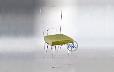 China Customized Design Crystal Clear Acrylic Chair Home Use Acryllic Home Furniture for sale