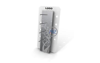 China Customized Counter Retail Acrylic Eyewear Display Rack With Four Hooks for sale