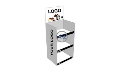 China Custom design retail floor standing acrylic display rack for sale