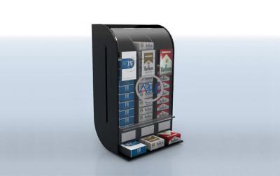 China Custom design auto sale cigarettes acrylic display rack for sale