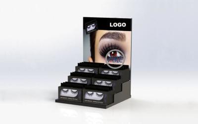China Step Style Custom Acrylic Eyelash Display Stand for sale