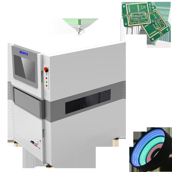 Quality AI Re-judgment 3D AOI Machine One-click Programming Inline System for SMT PCB for sale