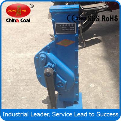 China Ratchet Rail Jack with Safety Crane Handle for sale