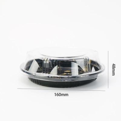 Cina Piatto di plastica eliminabile Tray Sushi Box del contenitore di alimento del coperchio pp in vendita