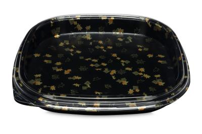 Cina I sushi quadrati producono delle bolle sulla presa verso l'esterno l'imballaggio di plastica eliminabile della scatola del pasto con la stampa per il partito in vendita