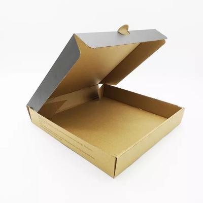 Cina Scatola di carta su ordinazione Logo Printed su ordinazione del quadrato del cartone del pacchetto della pizza in vendita