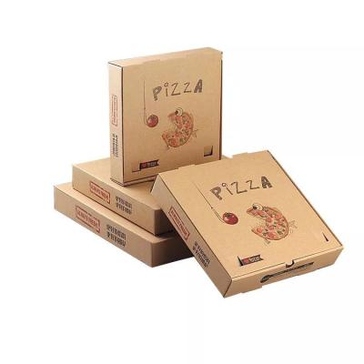 Cina La pizza su ordinazione ha ondulato la scatola di carta 12in con il logo in vendita