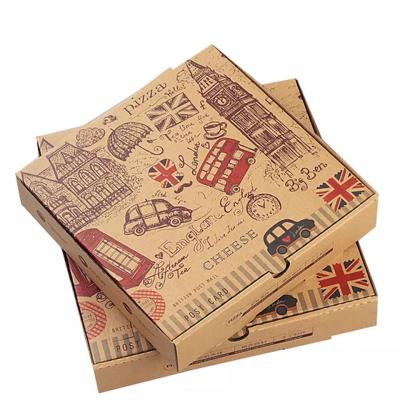 Cina Il contenitore di imballaggio della pizza della carta ondulata riutilizzabile progetta 16in per il cliente in vendita