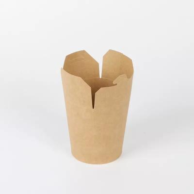 Cina Contenitore di carta su ordinazione 16oz eliminabile 26oz 32oz di tagliatella cinese da portar via del contenitore in vendita