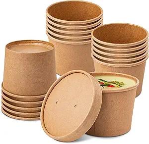 China 32oz Microwave Safe Disposable Hot Soup Containers Hot Soup Paper Bowl for sale
