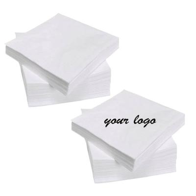 China Soft Versatile Custom Printed Cocktail Napkins Printed Dinner Napkins 23cm 24cm 25cm 28cm for sale