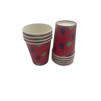China Food Grade Non Microwaveable Biodegradable Paper Cups Custom Takeaway Coffee Cups for sale