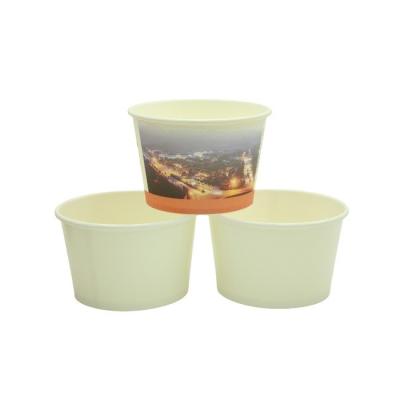 Cina 12 Oz Coppe Gelato Ecologiche in Carta, Ciotole per Gelato con Stampa in vendita