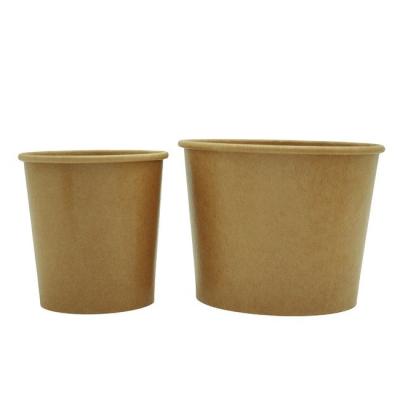 China Freezer Safe Printed Ice Cream Cups Customized Food Grade With Lids for sale