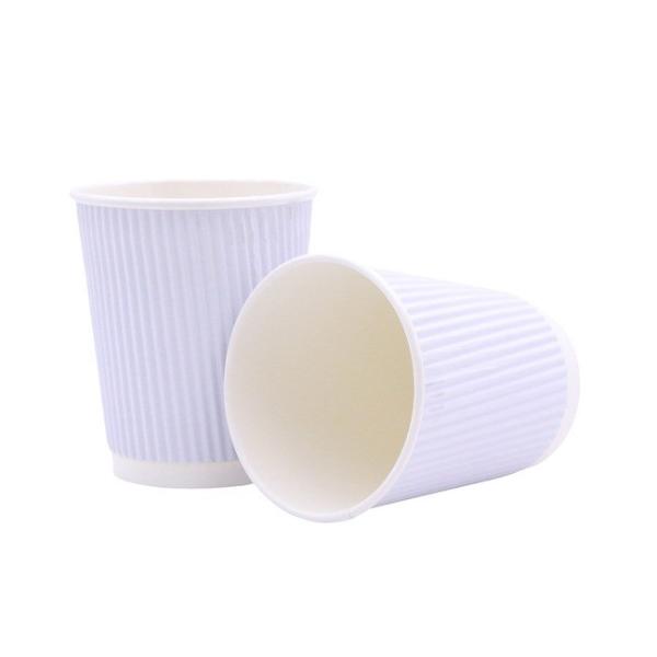 Quality Customized Insulated 8oz Paper Cups Takeaway Coffee Cups For Cold Hot Drinks for sale