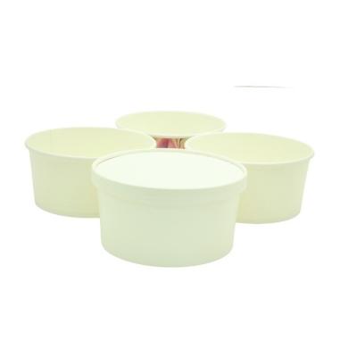China Disposable 1800ml Biodegradable Paper Bowls Paper Bowls For Hot Food for sale