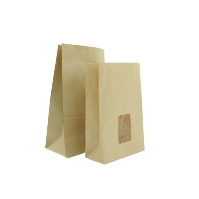 Cina Sacchetto di carta rettangolare per pane, uso professionale per conservare biscotti e snack in vendita