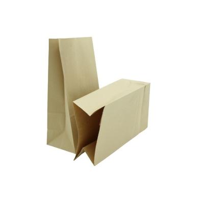 Cina Sacchetti da forno in carta Kraft sicura per pane, resistenti al grasso, con rivestimento in PE in vendita
