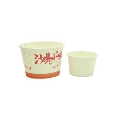 China Disposable Eco Friendly Kraft Soup Cups Hot Soup Cups With Lids for sale