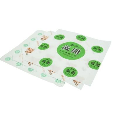 China White Flat Deli Wrap Paper Disposable Take Out Catering Wrap Paper Sheets for sale