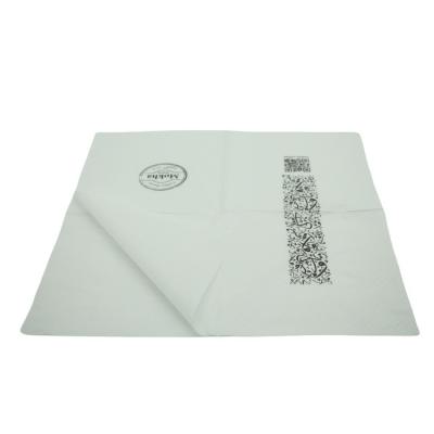 China Elegant Durable Printed Napkins With Logo Custom Dinner Napkins for sale
