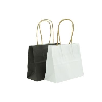 China OEM Customized Gift Bags 8x4.25x10.5 Brown Paper Gift Bags with Handles Bulk for Wedding, Party Favor, Grocery, Shopping, Retail, Merchandise Medium Kraft Paper Sacks for sale