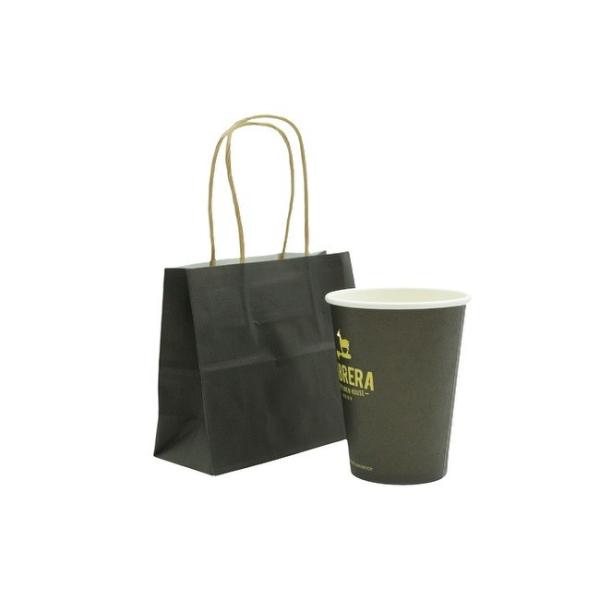 Quality OEM Customized Black Gift Bags with Handles for Goodies Birthdays Events Classrooms & Celebrations for sale